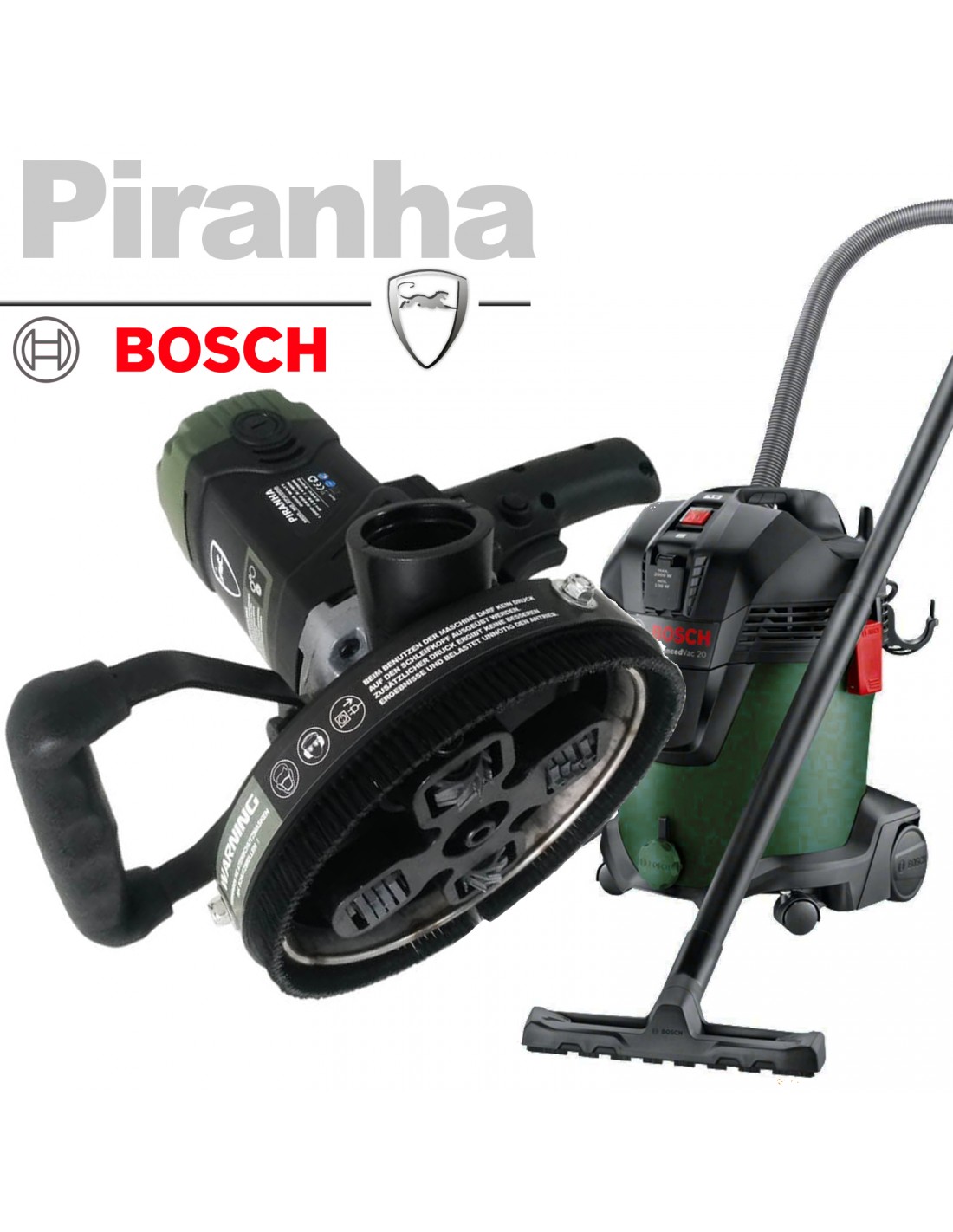 Zollernalb + Bosch SET offer - Piranha ZP2850 concrete grinder + Bosch ...